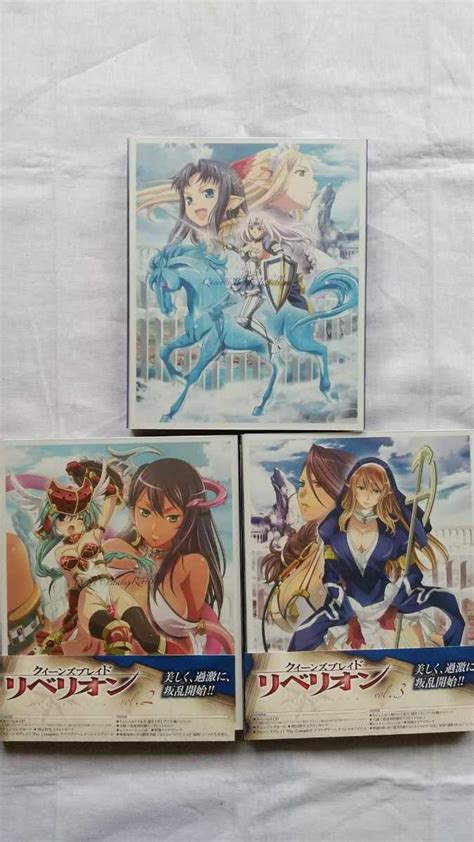 Yahooオークション クイーンズブレイド リベリオン Blu Ray 初回限