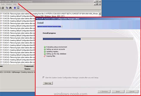 Using SCCM 2012 Beta 2 In A LAB Part 1 Installation Configuration Manager 2012