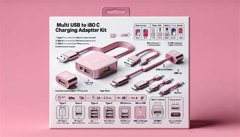 Charge It All The Ultimate Multi Usb Charging Adapter Cable Kit Not