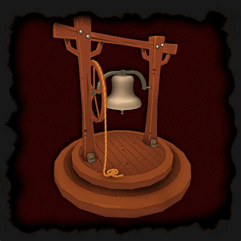 Artstation Stylized Town Bell