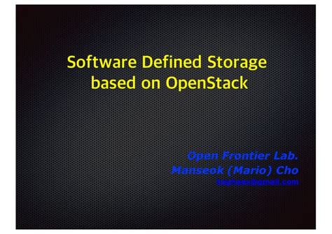 Openstack Devstack Install 1부 All In One Pdf