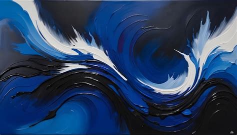 Blue Black Abstract Art Images Free Download On Freepik
