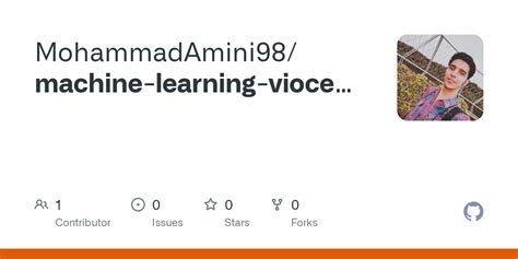Github Mohammadamini98machine Learning Vioce Detection