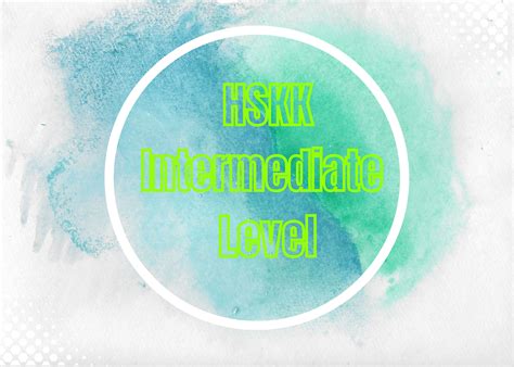 Hskk Intermediate Level Free Mock Tests