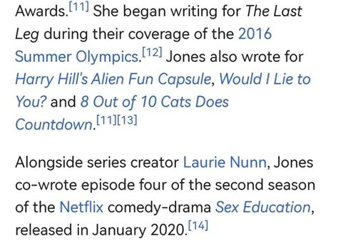 Rosie Jones Comedian Page Tattle Life