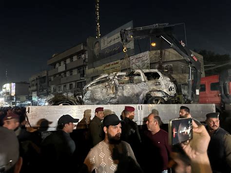 Drone Strike In Baghdad Kills High Ranking Militia Commander Officials