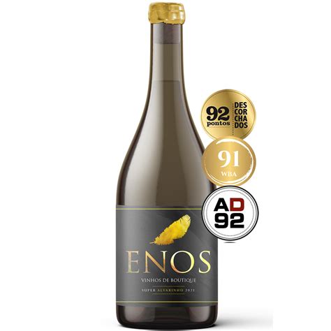 Enos Super Alvarinho 2021 Safra Histórica Vinícola Enos