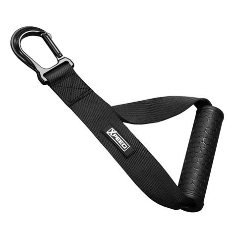 Xpeed Rubber Stirrup Handle With Caribiner Cable Attachment Southern Workout