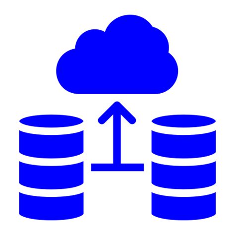 Cloud Database Generic Color Fill Icon Cloud Database Generic Color Fill Icon