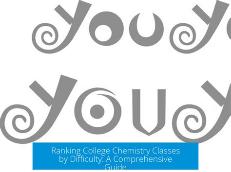 Ranking College Chemistry Classes By Difficulty A Comprehensive Guide