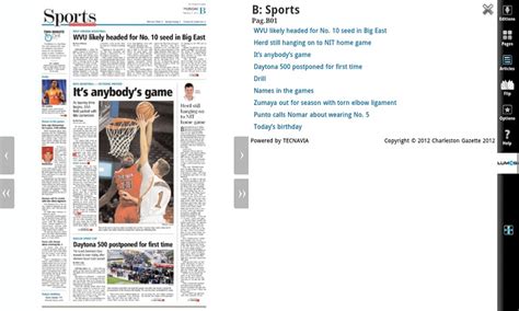 The Charleston Gazette Subscribers Only Kindle Tablet Edition App