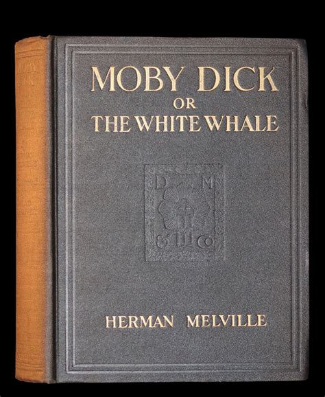 1923 Rare Edition Moby Dick Or The White Whale By Herman Melville Il