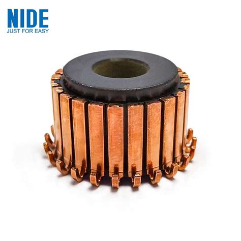 Single Phase Motor Commutator Dc Motor Commutator For Vacuum Cleaner Motor Ningbo Haishu Nide