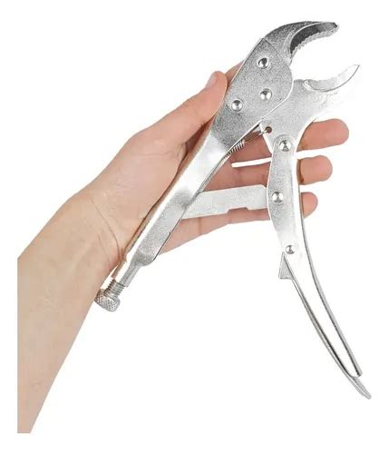 Alicate De Pressão 10 Polegadas Curvo Mordente Mazzal Mercadolivre