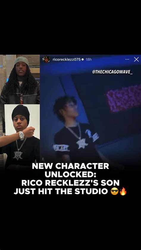 Rico Recklezz Son Community Work
