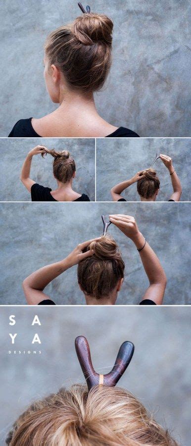 How To Use A Hair Stick Hair Sticks And Hair Forks Tutorial How To