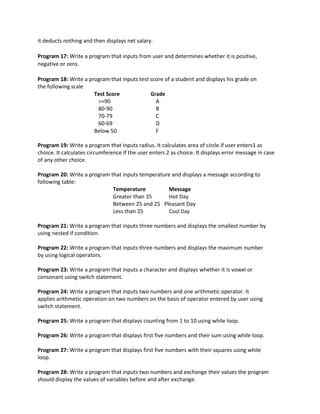 Programming Fundamental Handouts Pdf
