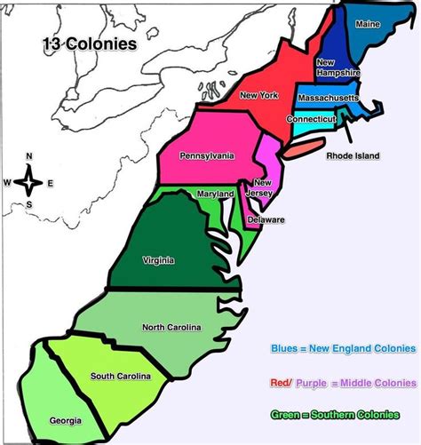 Free Picture Of The Thirteen Colonies Download Free Picture Of The