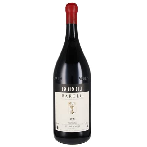 2016 Boroli Barolo Doppelmagnum Docg Achille Boroli Castiglione Faletto