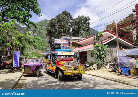 Street At El Nido Town In Palawan Philippines Editorial Stock Image Image Of Filipino Rural