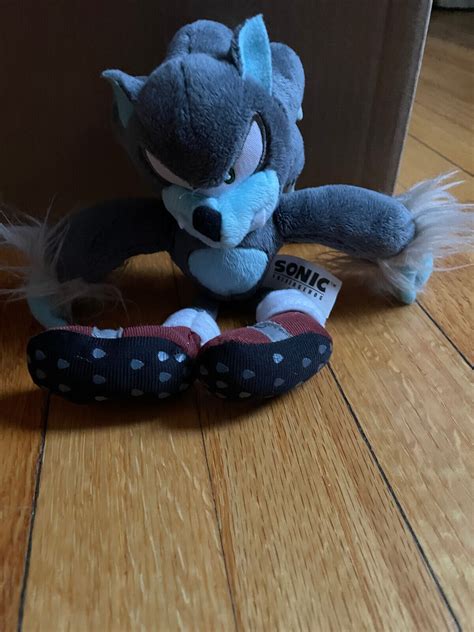 Sonic The Hedgehog Werehog Plush Werewolf 7 Wolf Gray Figure Jazwares Toy Rare 4718943923