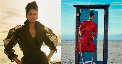 Anisa Dagher Wears Bold Designs In Harpers Bazaar Thailand