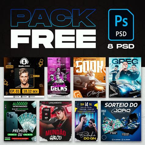 Pack De Psd Free Behance