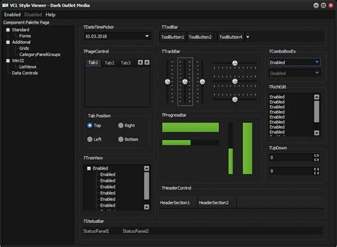Delphistyles Vcl Style Darkoutletmedia Delphistyles Vcl Style Darkoutletmedia