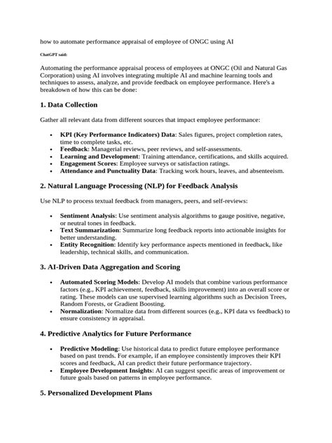 Automate Performance Appraisal Pdf Artificial Intelligence Intelligence Ai And Semantics