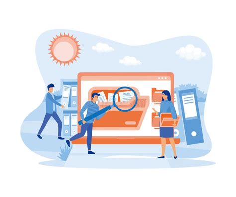 Magnifying Glass Database Stock Illustrations 3130 Magnifying Glass