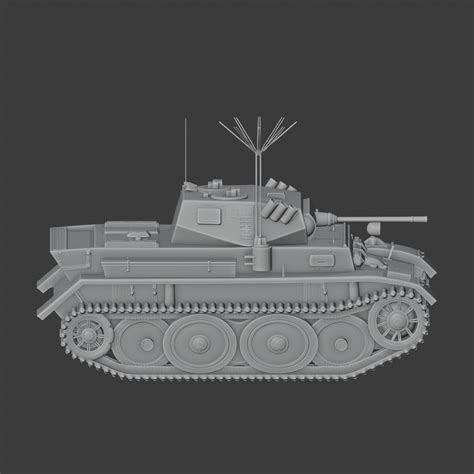 🪖 Panzer Ii Luchs Tank・free Stl File For 3d Printing・cults