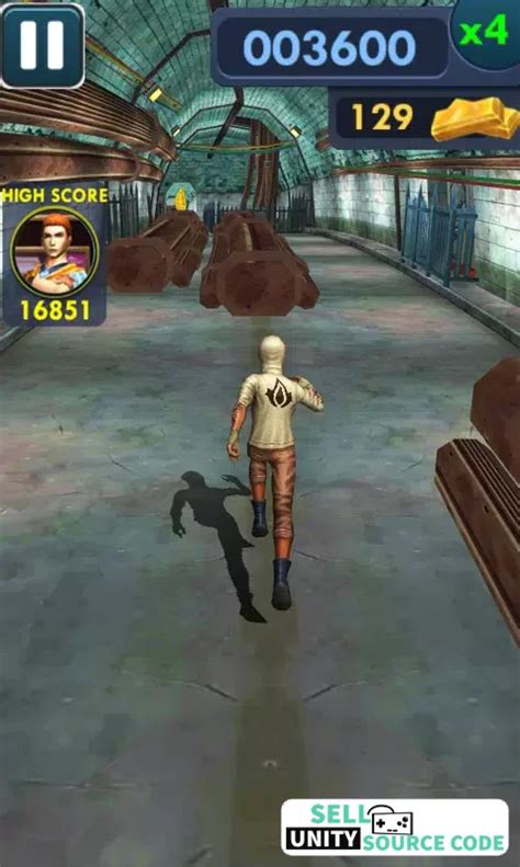 Endless Run Escape Tunnel Unity Game Sale