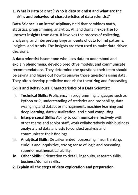 Data Analytics Using Python What Is Data Science Who Is Data