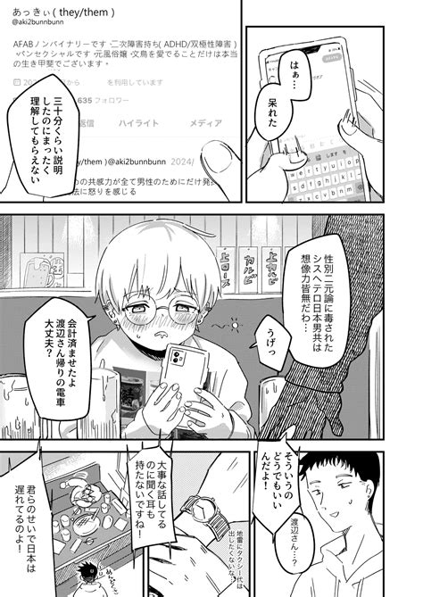 【ポリコレファック】afabノンバイナリーの僕がシスヘテロちんぽで快楽に至るわけがない～性別二元論に支配されてる遅れたシスヘテロ男性の価値観を僕がアップデートする～ Page 2