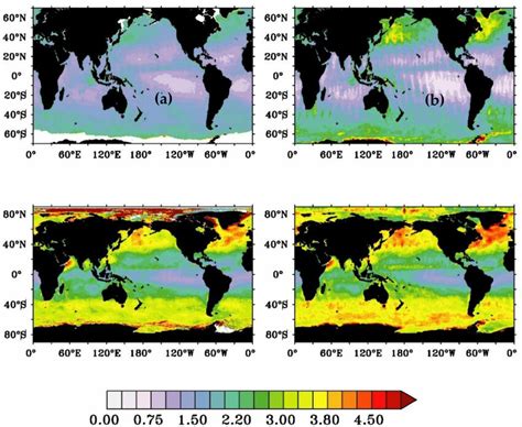 the spatial distribution of rmse top panel and standard deviation