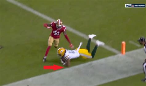 Davante Adams Gets Credit For Controversial Touchdown Catch