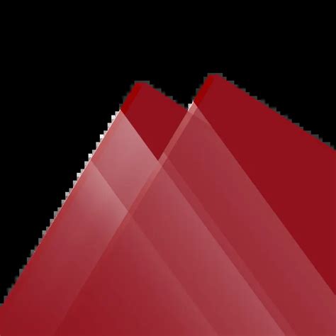 Plexiglass Teinté Rouge Sur Mesure De Haute Qualité 3mm