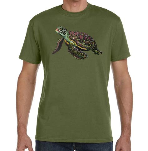 Sea Turtle T Shirt Jim Morris Environmental T Shirt Co