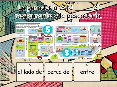 Preposiciones De Lugar Quiz Preposiciones De Lugar Quiz