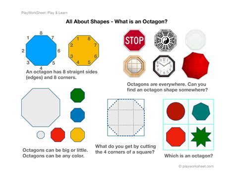 Octagon Shape Octagon Shape Definition Properties Formula
