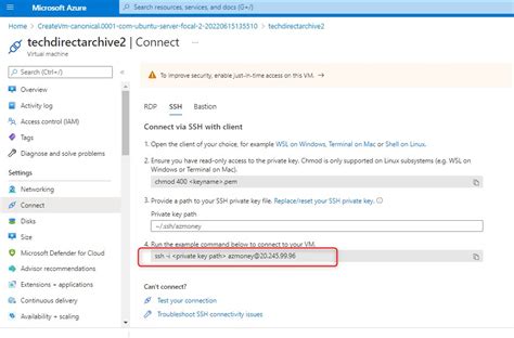 Ssh Into A Vm Created Using Azure Cli Or Gui Learn Solve It