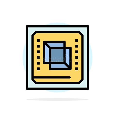 Chip Computer Cpu Hardware Processor Abstract Circle Background