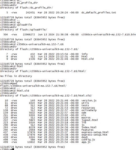 Cisco 3560cx Switch Webui Update Failed Cisco Community