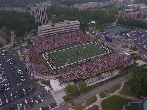 Toledo Football Stadium University Of Toledo Rockets Glass Bowl