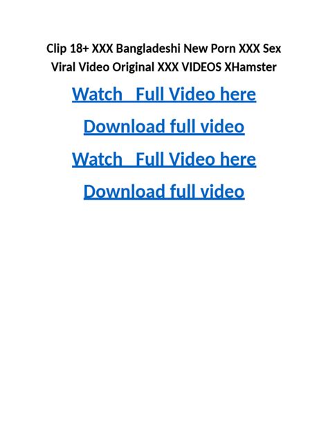 Bangladeshi Viral Xxx Video Clip Pdf