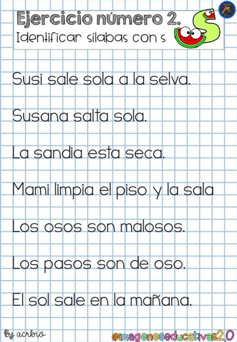 Cuaderno De Repaso SilÁbico Letras S D N Spanish Classroom Activities