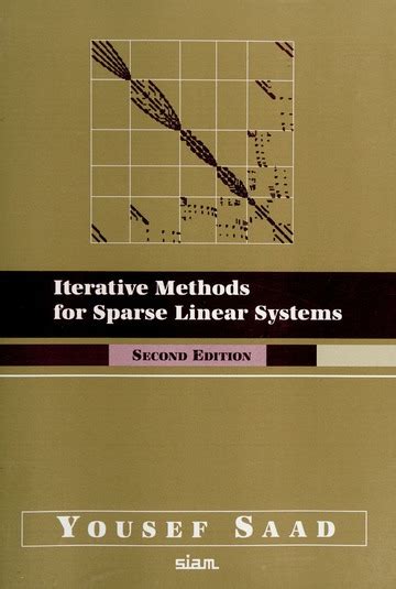 Iterative Methods For Sparse Linear Systems Saad Y Free Download