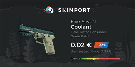 Five Seven Coolant Field Tested Counter Strike 2 Skinport