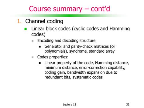 Ppt Digital Communications I Modulation And Coding Course Powerpoint Presentation Id 1459480