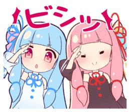 Kotonoha Sisters Line Stickers Now Available